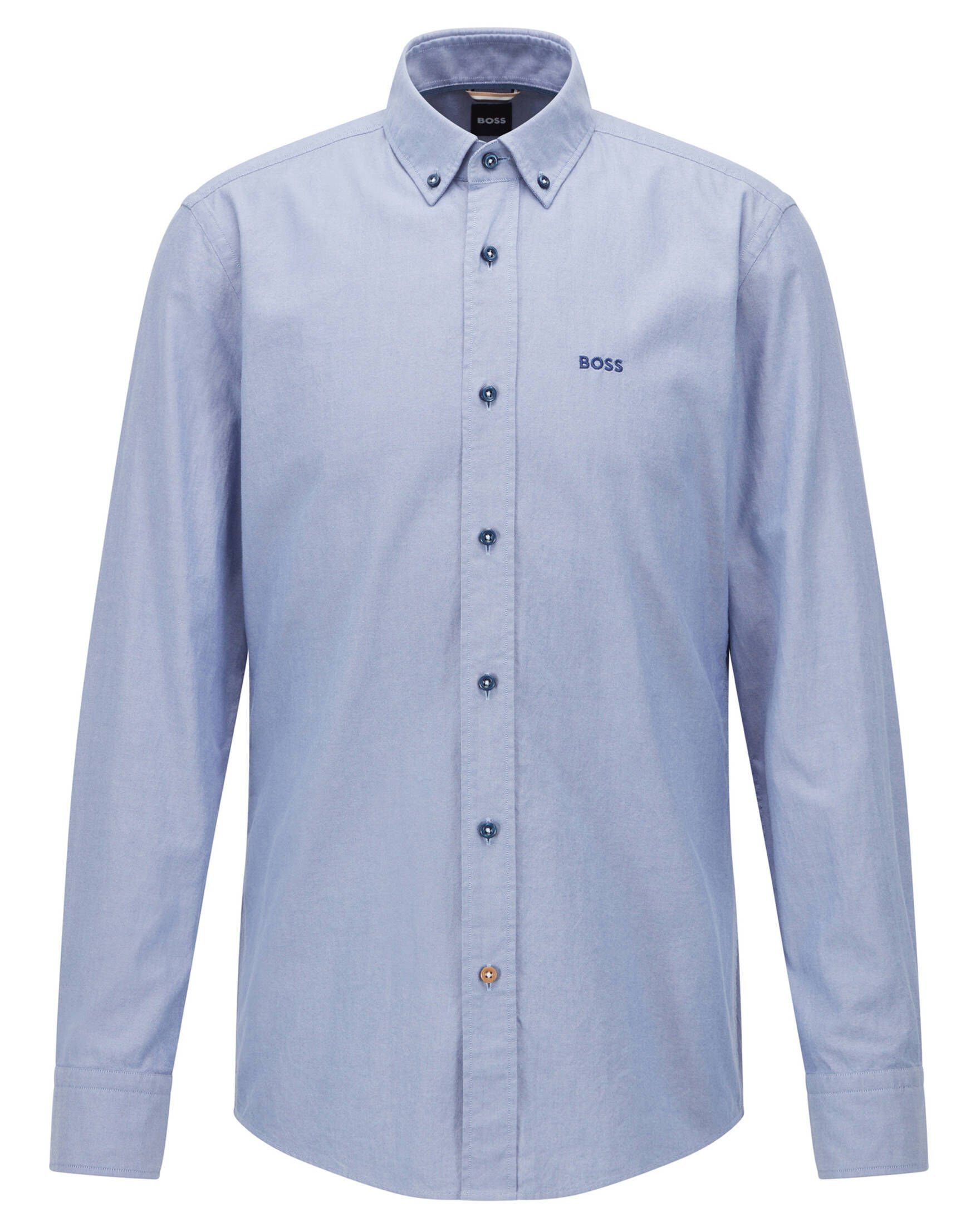 Boss Langarmhemd Herren Hemd C Hank Bd C1 222 Slim Fit Langarm 1 Tlg